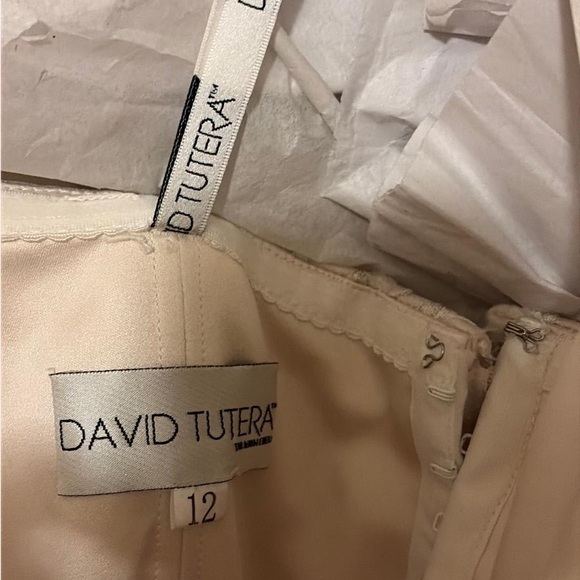 David Tutera | Dresses | David Tutera White Embellished Wedding Gown ...
